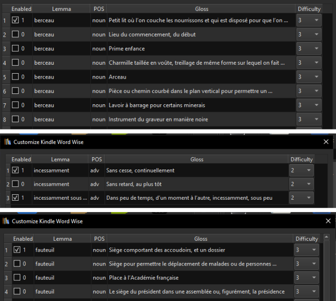 Word wise not working correctly for French books · Issue #141 · xxyzz/WordDumb · GitHub