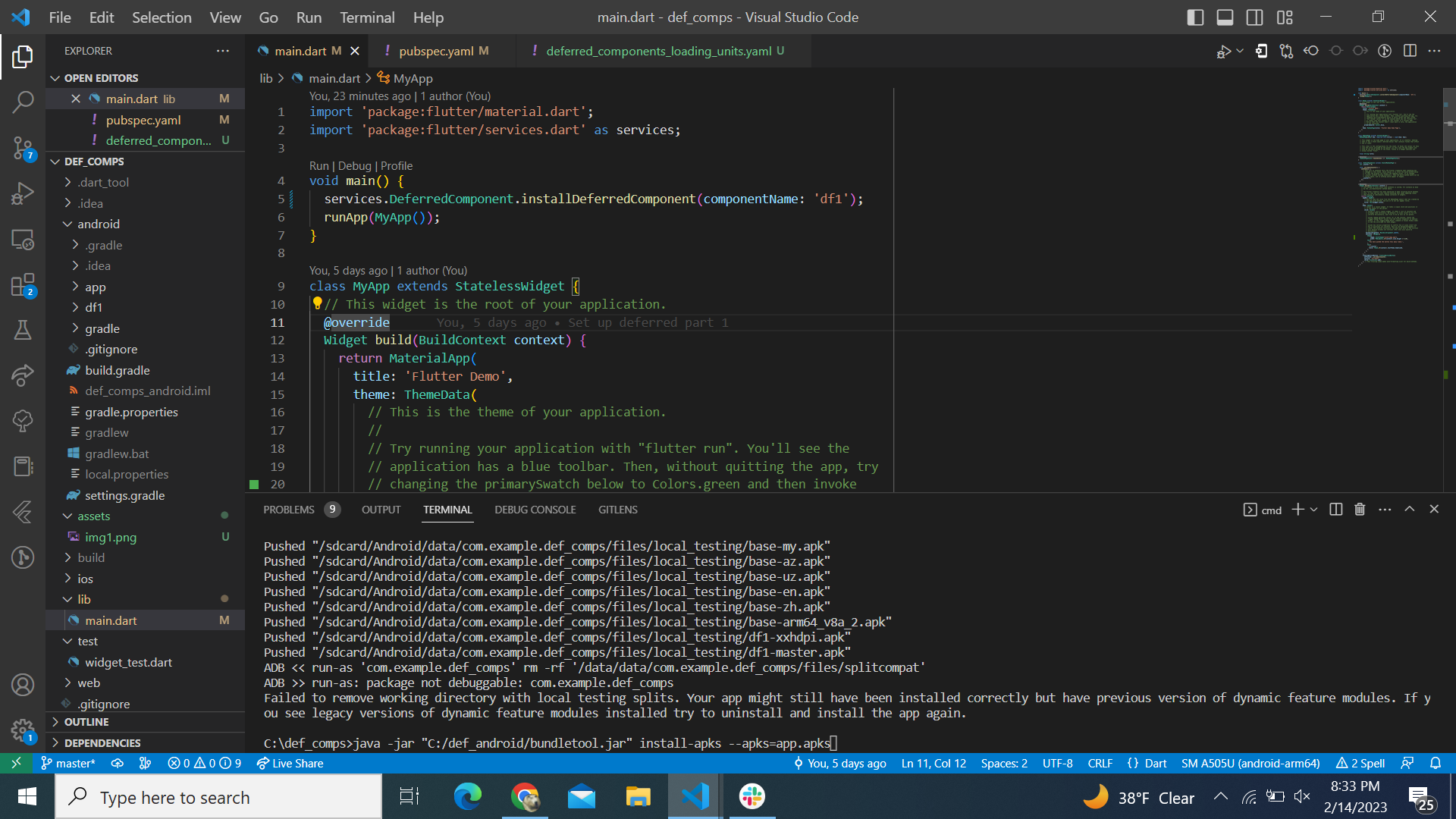 Issues Using Asset Only Deferred Components In Flutter · Issue 120743 · Flutterflutter · Github