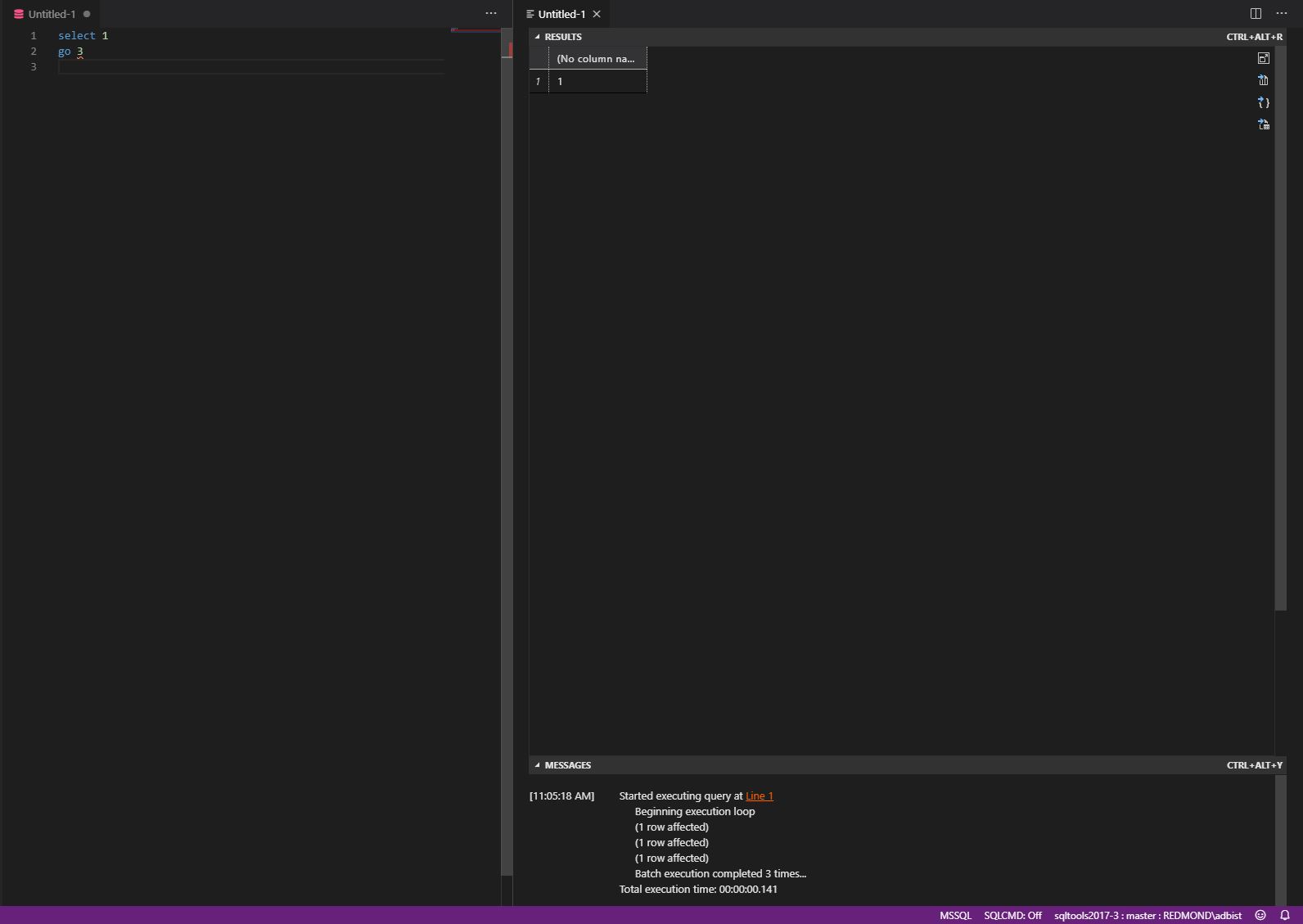 Multiple batches all don't show unless messages pane is expanded ...