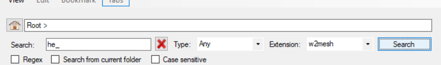Asset browser search limitation · Issue #103 · WolvenKit/WolvenKit · GitHub