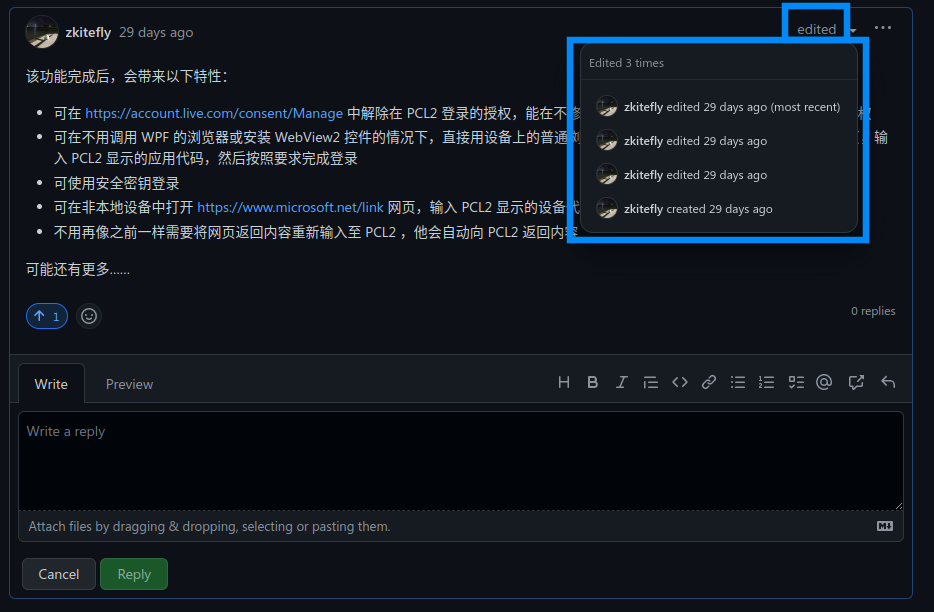 Under giscus, add "Comment options" to the message · Issue #821 · giscus/giscus · GitHub