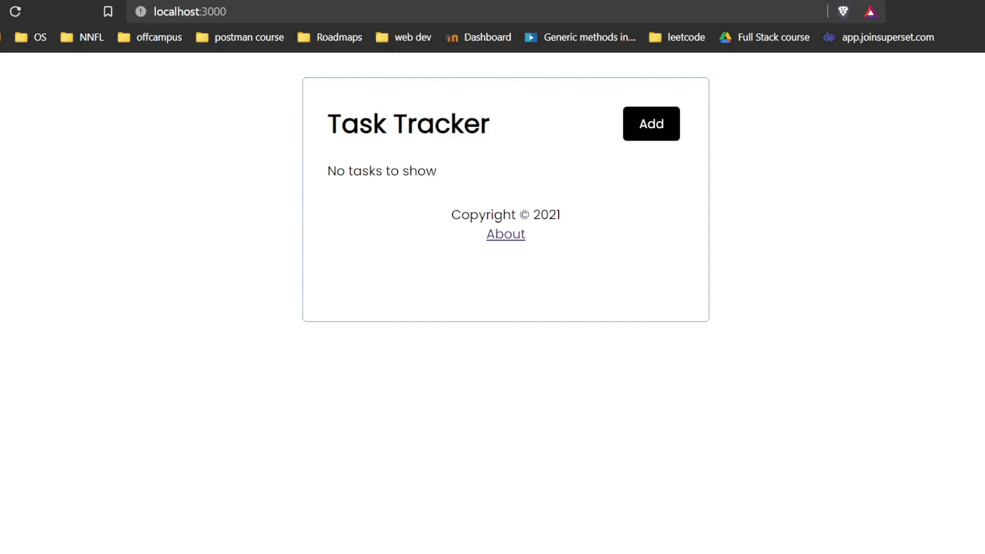 Github Harsh Weather React Task Tracker