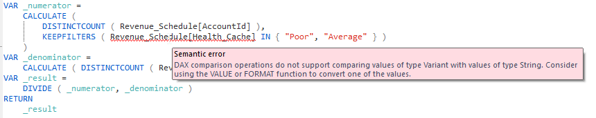 False Positive: Semantic Error · Issue #516 · TabularEditor/TabularEditor3 · GitHub