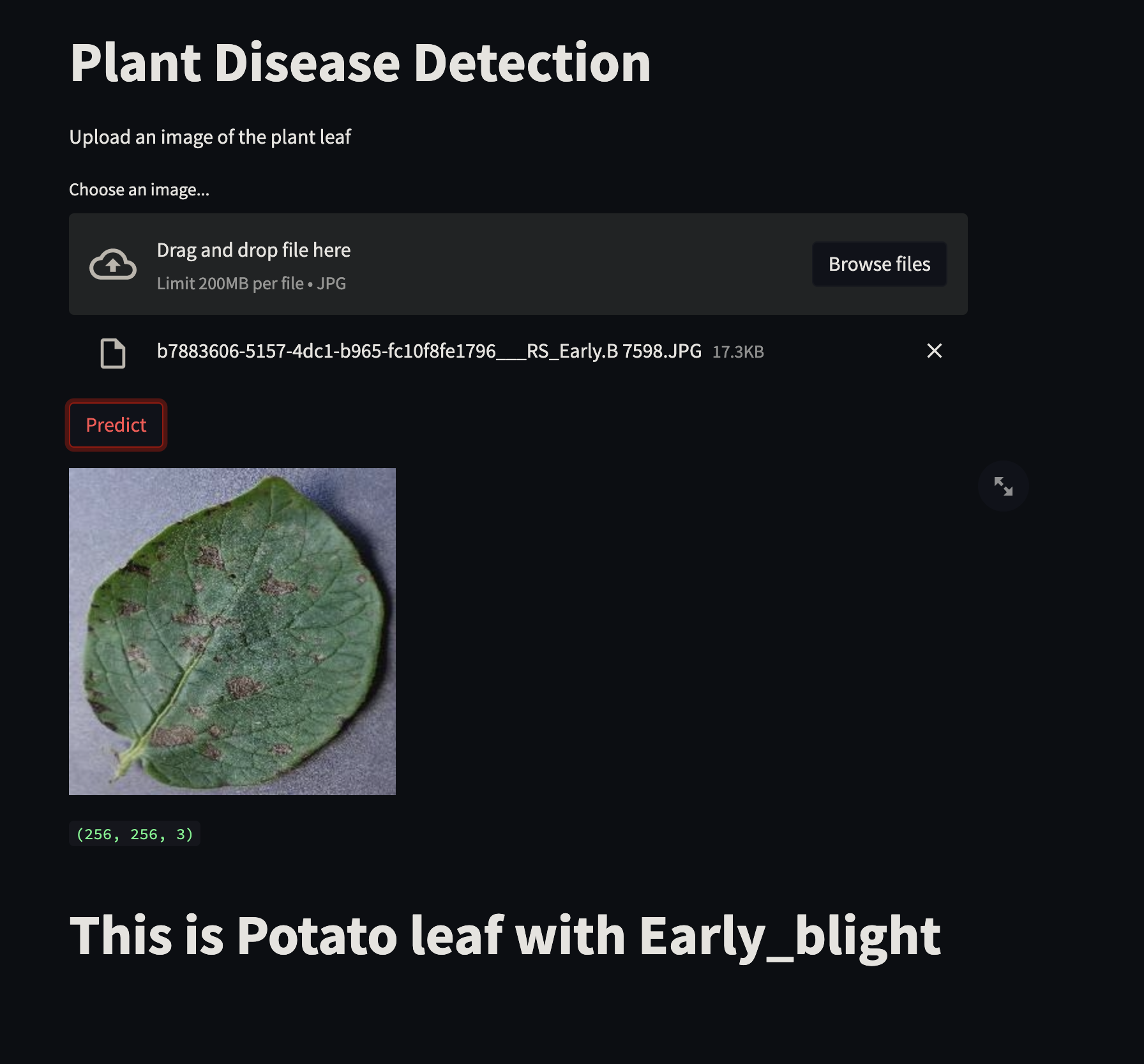 GitHub - malharnd/Plant-Disease-Prediction