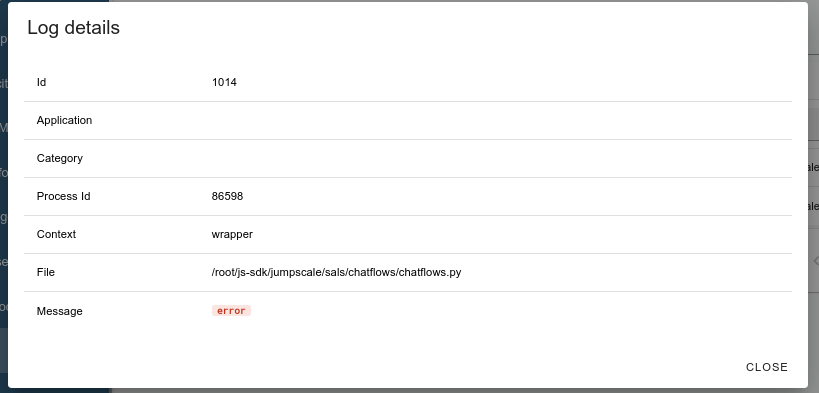 logs error not good enough · Issue #1851 · threefoldtech/js-sdk · GitHub