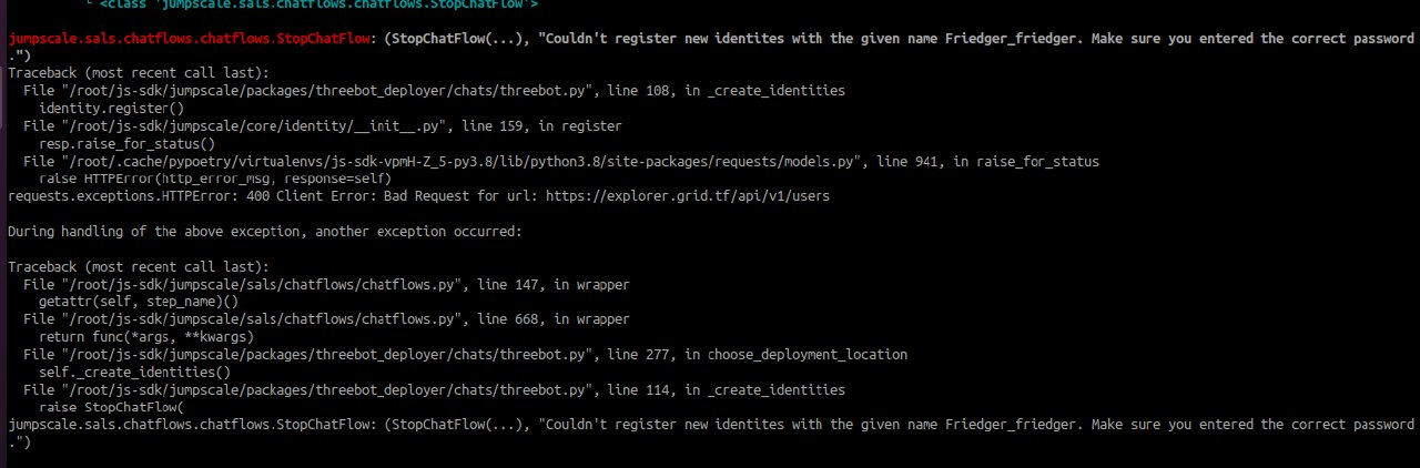 Couldn't register new identities with given name Friedger_friedger · Issue #1877 · threefoldtech ...