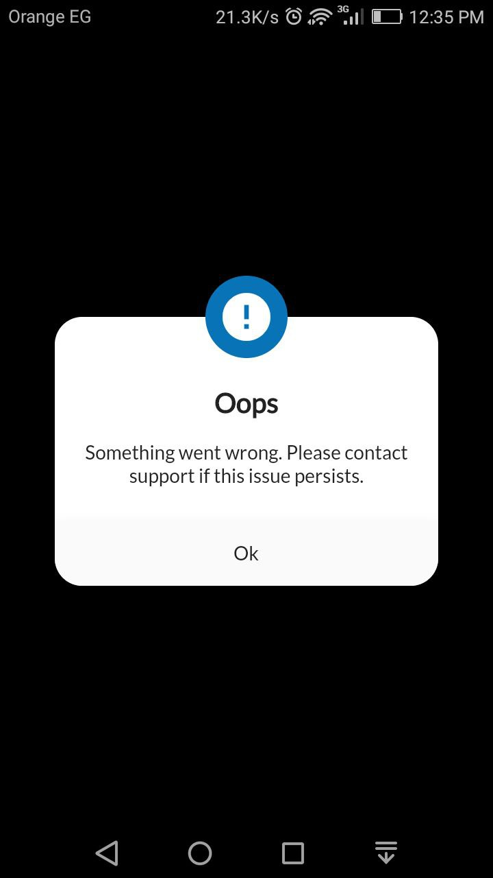 Threefold connect: Oops something went wrong... · Issue #324 · threefoldtech/threefold_connect ...