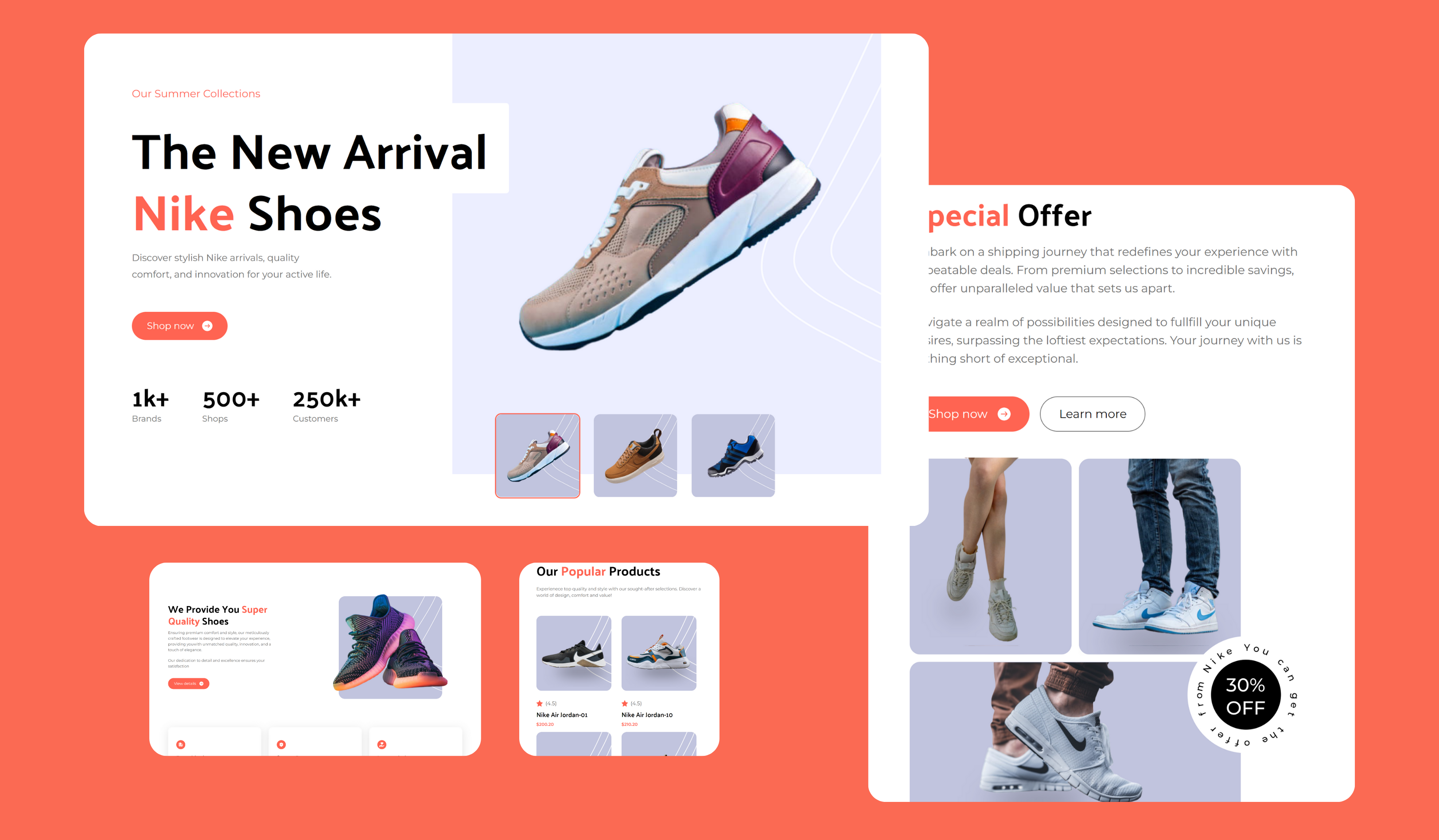 GitHub - Awizp/nike-landingPage: Nike landing page by tailwind css