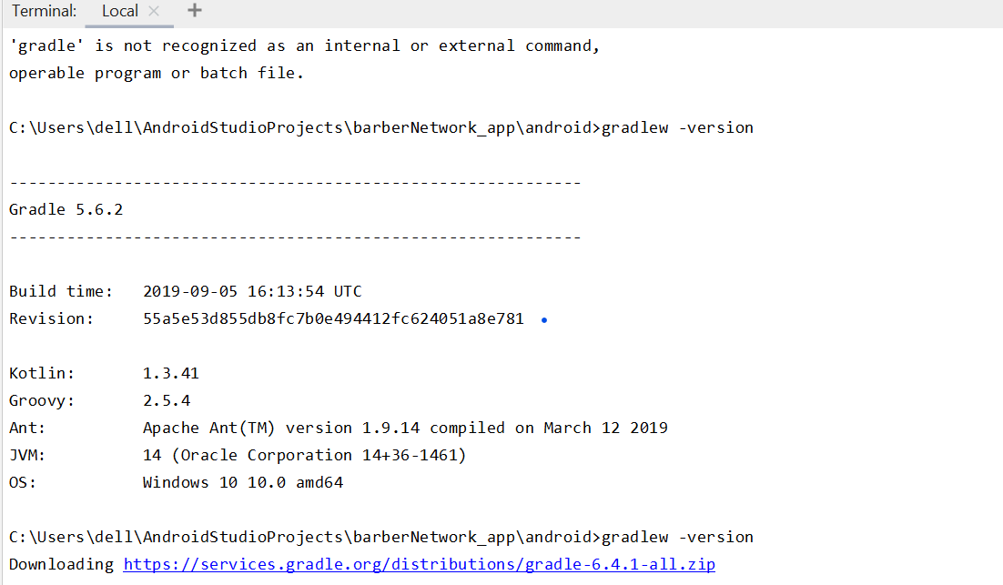 Can't Retrieve SHA-1 Certificate for Flutter App · Issue #24776 · flutter/flutter · GitHub