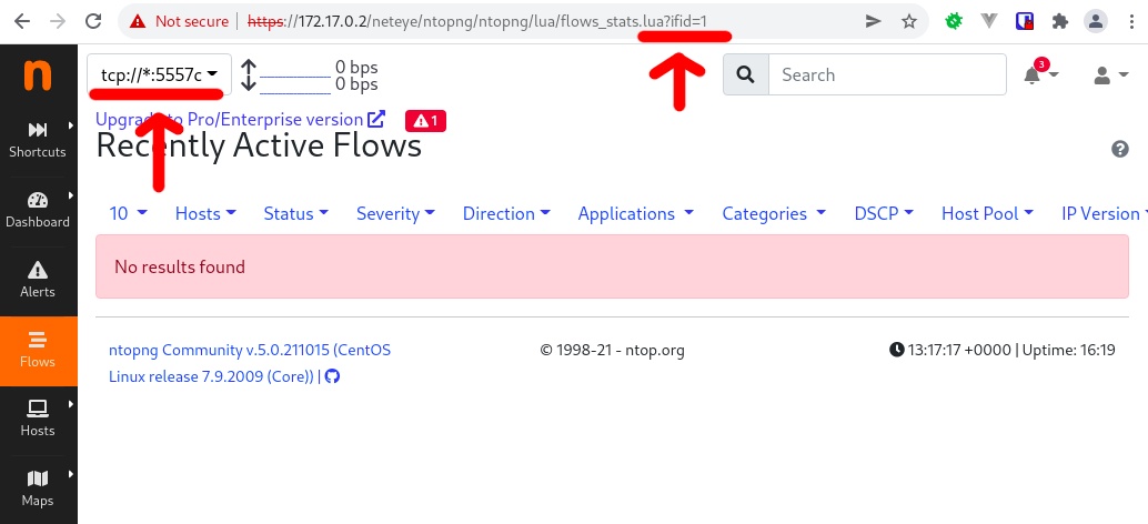 The selected interface is lost when navigating between pages · Issue ...