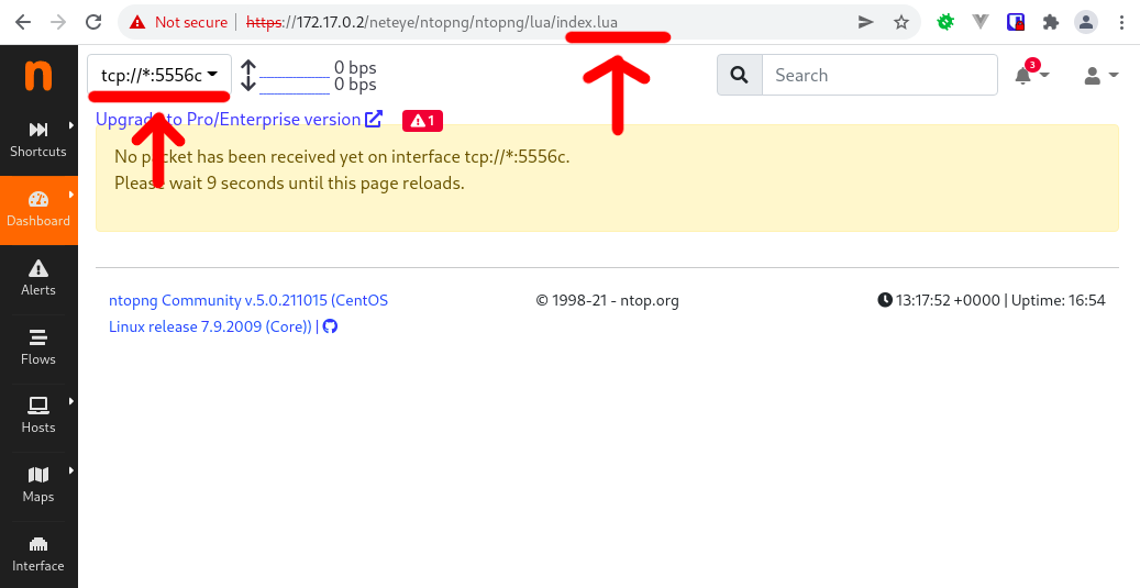 The selected interface is lost when navigating between pages · Issue ...