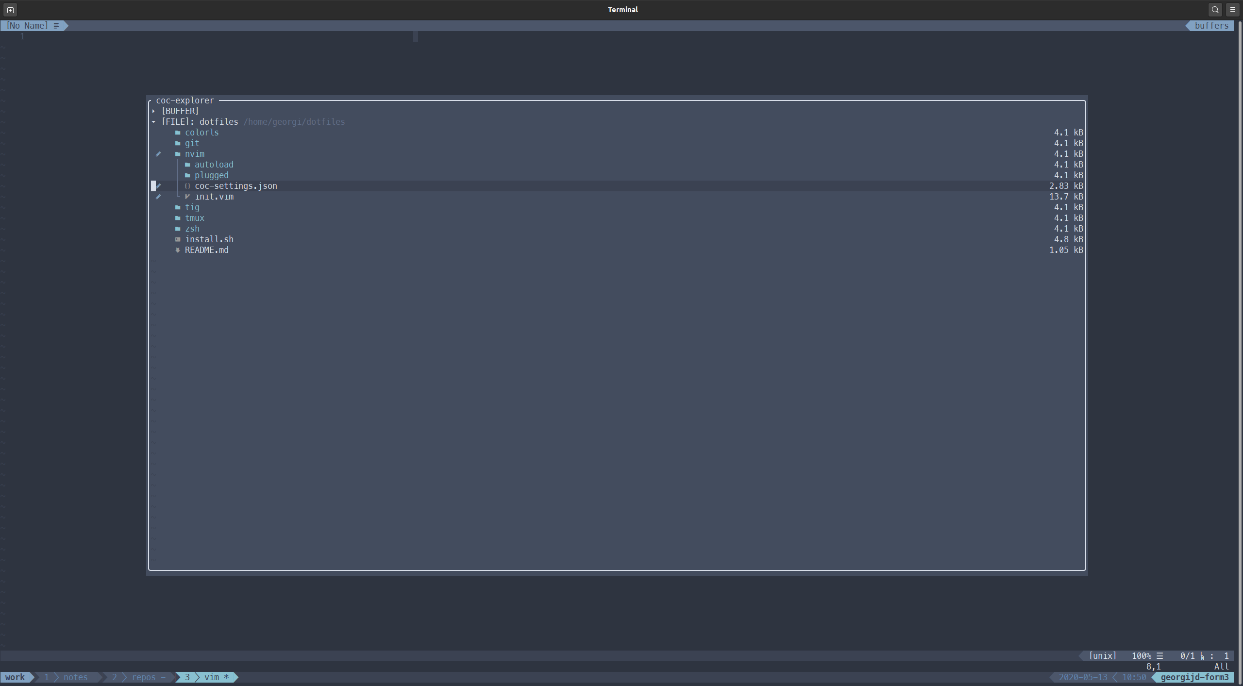 Syntax highlighting stops working when opening files from a floating ...