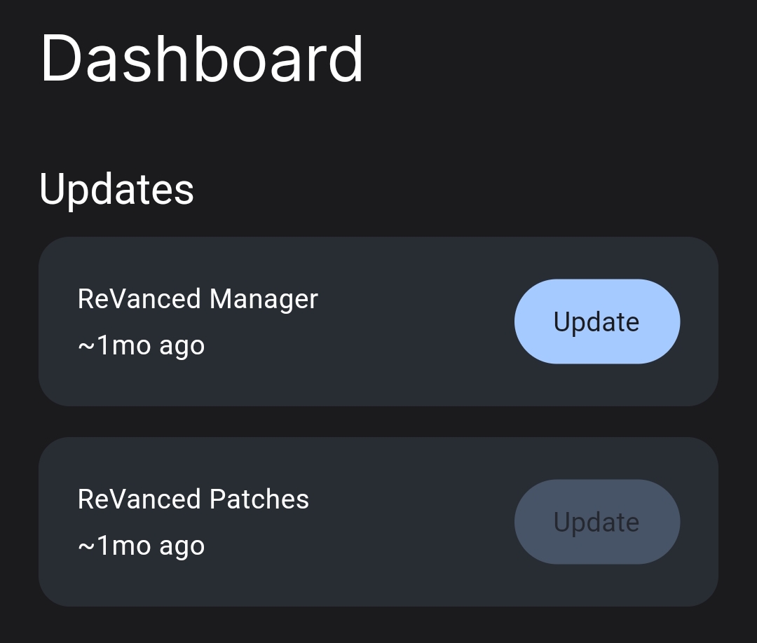 Revanced manager still shows update available even on latest · Issue ...