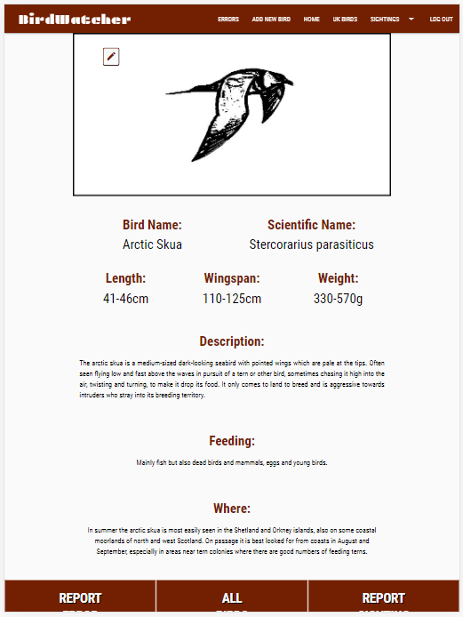 GitHub - CarterStefan/bird_watcher: Third Milestone Project