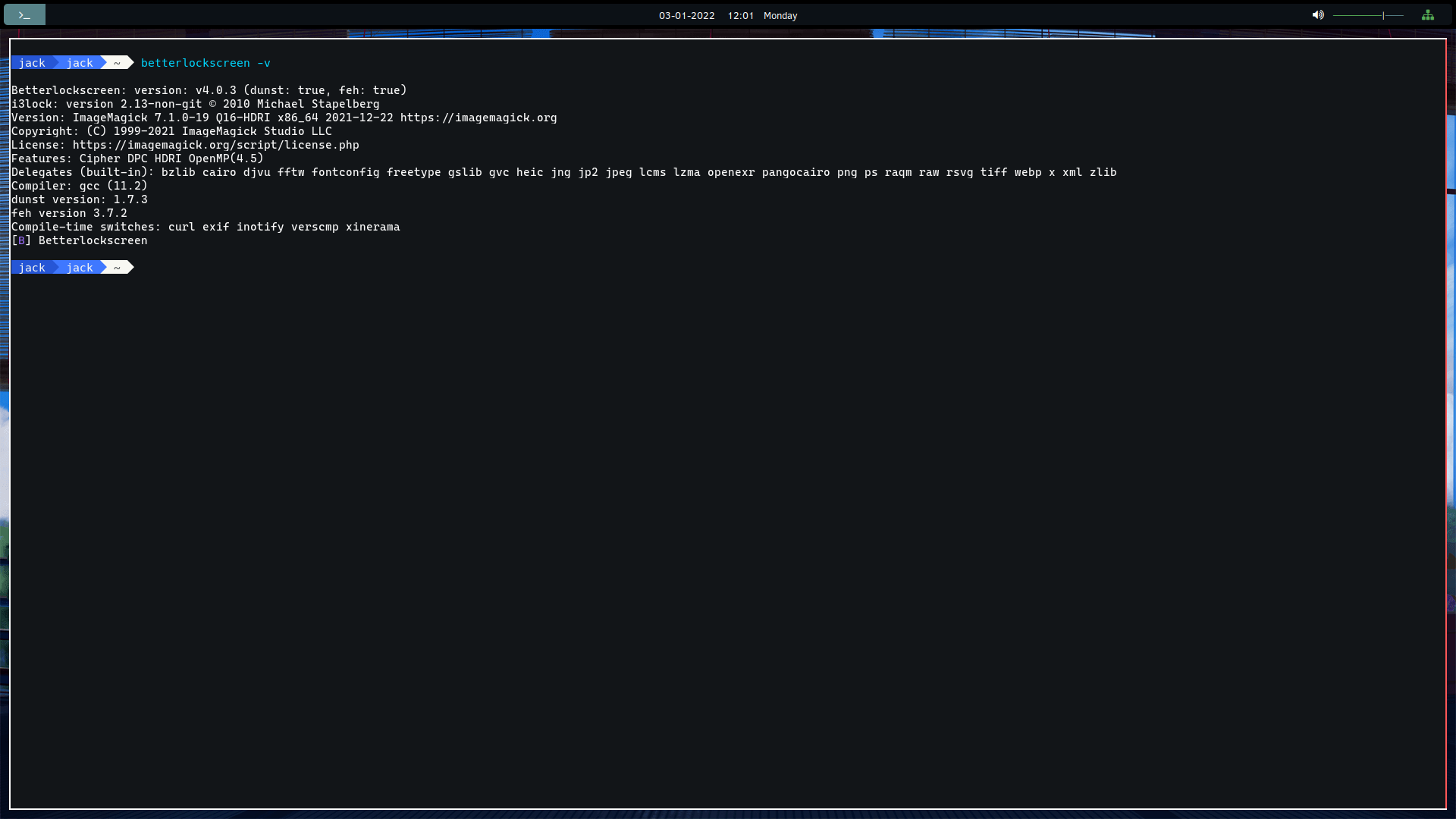 Exit-code Error · betterlockscreen betterlockscreen · Discussion #315 · GitHub