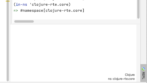 REPL -> Send '(in-ns ...)' does not change ns of repl · Issue #2436 · cursive-ide/cursive · GitHub