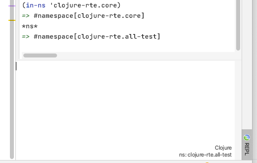 REPL -> Send '(in-ns ...)' does not change ns of repl · Issue #2436 · cursive-ide/cursive · GitHub