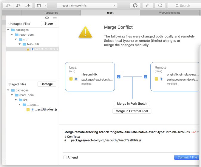 Confused By Merge Tool · Issue 1183 · Fork Devtracker · Github