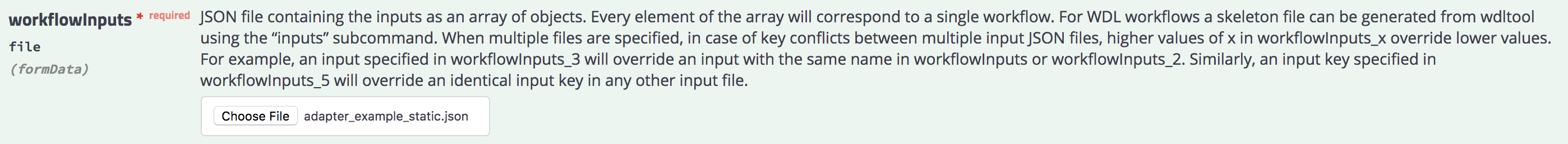 Cannot Specify Multiple Input Files In Cromwell V30 · Issue 3061 · Broadinstitute Cromwell · Github