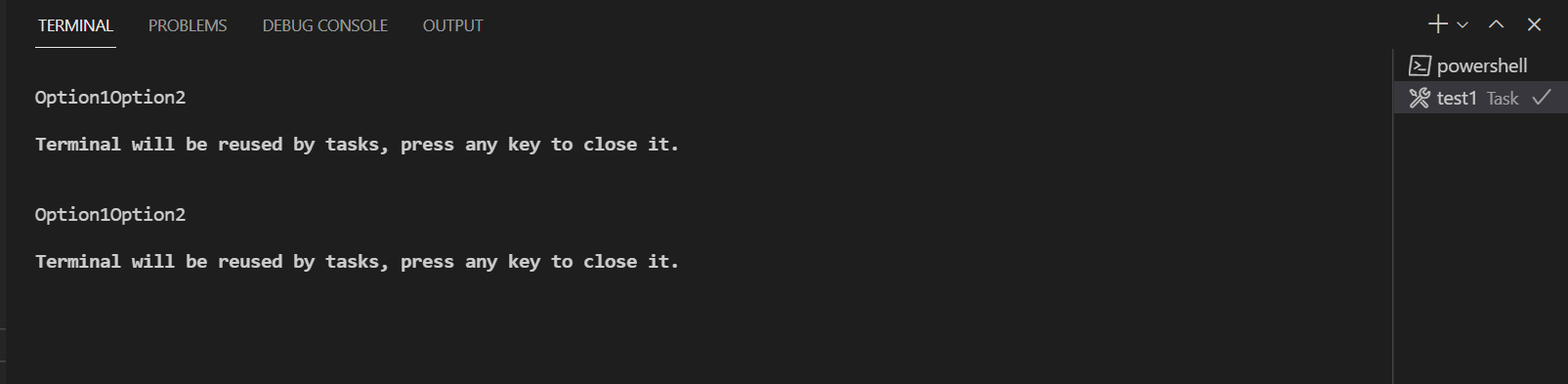 Run last task runs task twice · Issue #132916 · microsoft/vscode · GitHub