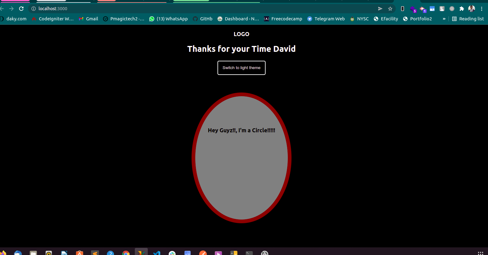 GitHub - davido242/react-dark-mode: My First web app on darka and bright mode in ReactJs