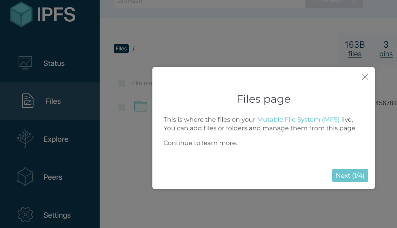 Wording inconsistencies within the Help Text · Issue #1461 · ipfs/ipfs-webui · GitHub