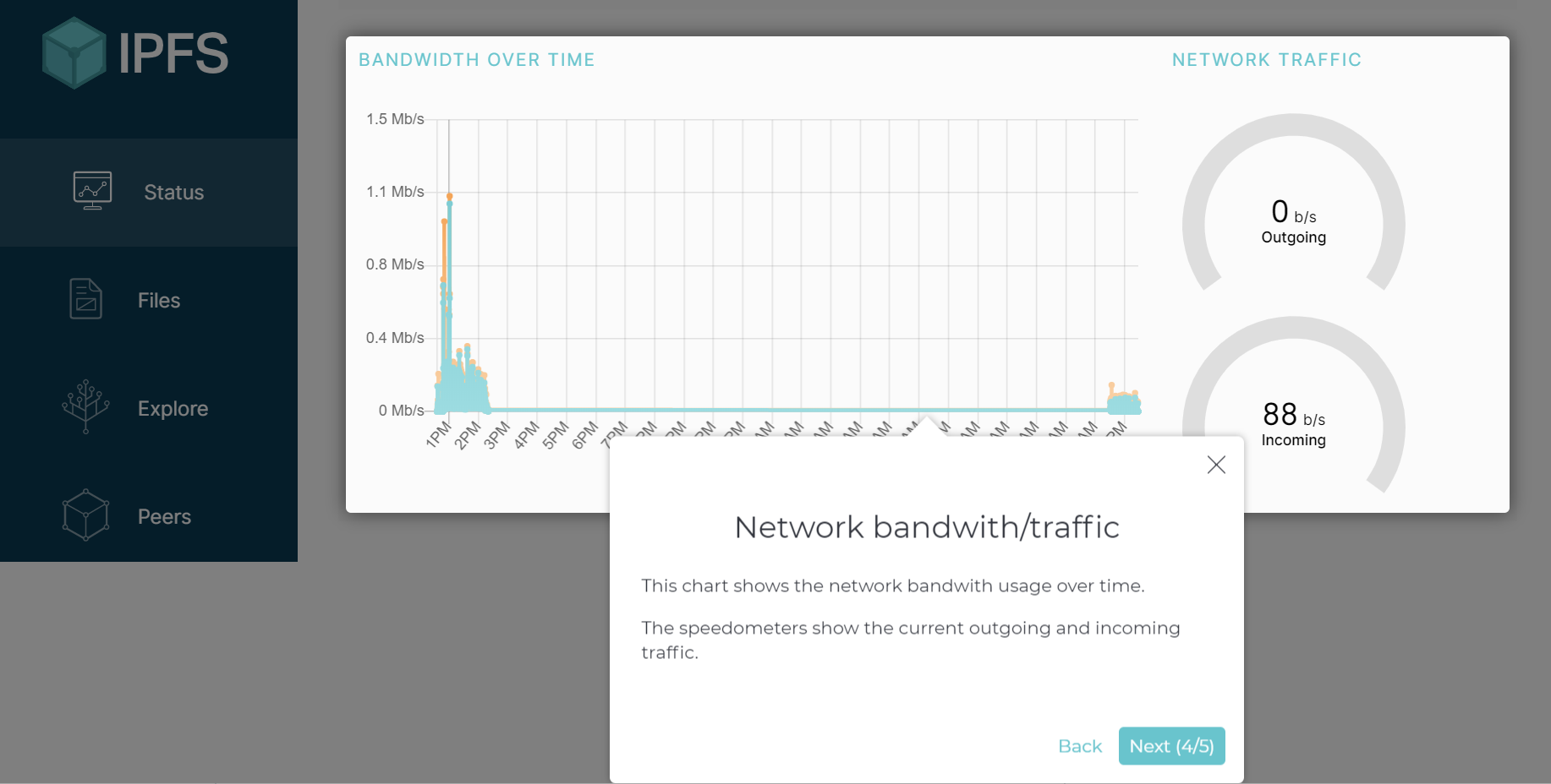 React Joyride bug: Network bandwidth/traffic pop-up causes excess white space at the bottom of ...