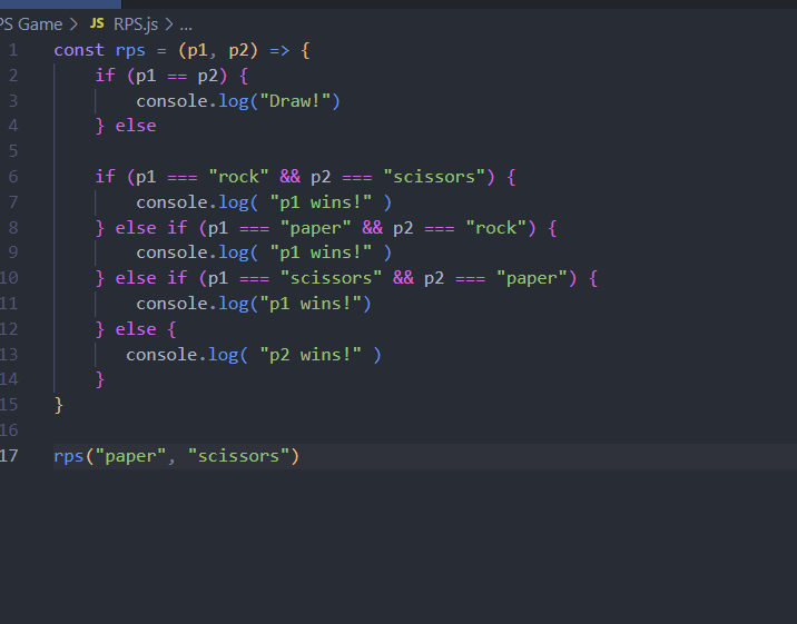 GitHub - benwatson10/RPS-JS-Game: A Rock, Paper, Scissors game built in Javascript