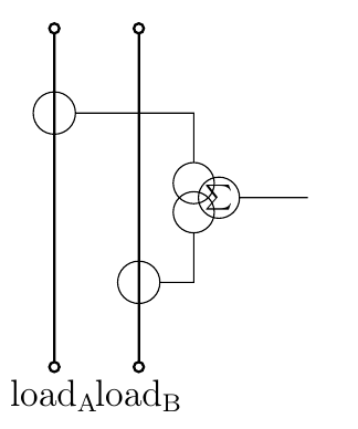 node[x]{}; produces nothing with some components · Issue #580 · circuitikz/circuitikz · GitHub