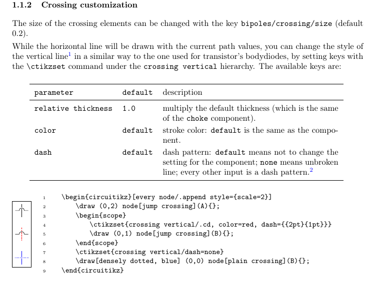 jump crossing different color for wire · Issue #704 · circuitikz/circuitikz · GitHub