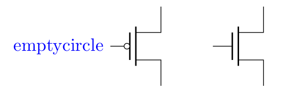 PMOS arrow symbol · Issue #238 · circuitikz/circuitikz · GitHub