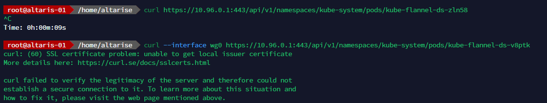 Failed to create SubnetManager: net/http: TLS handshake timeout · Issue #1603 · flannel-io ...