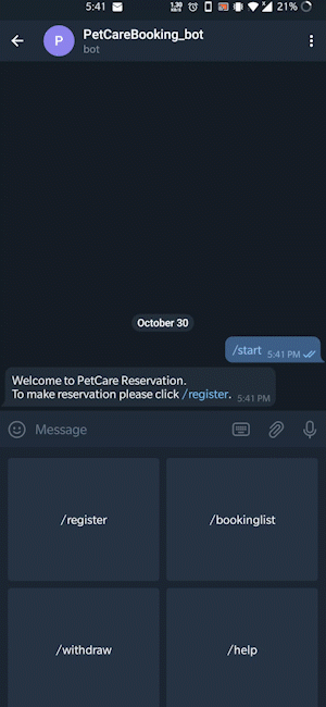 GitHub - kurkurzz/TelegramBot-BookingWithTimeslot: Telegram bot for booking/reservation system ...