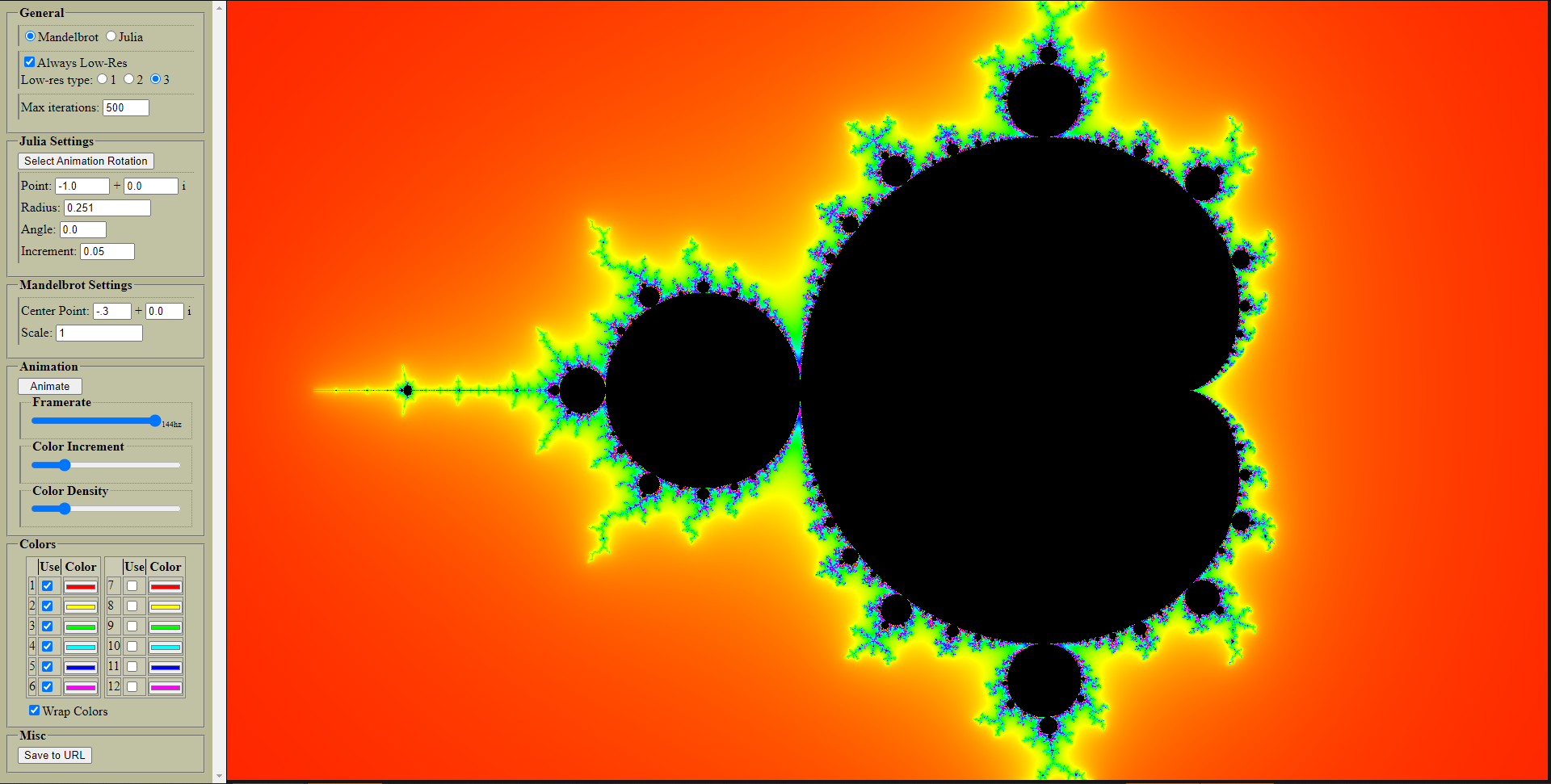 GitHub - bggrund/Mandelbrot-WebGL: Mandelbrot generator written in WebGL