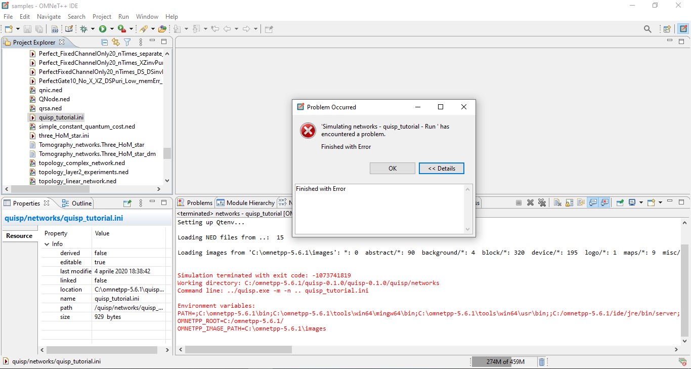 Impossible to find Kaami_master_quisp on Windows installer · Issue #126 · sfc-aqua/quisp · GitHub