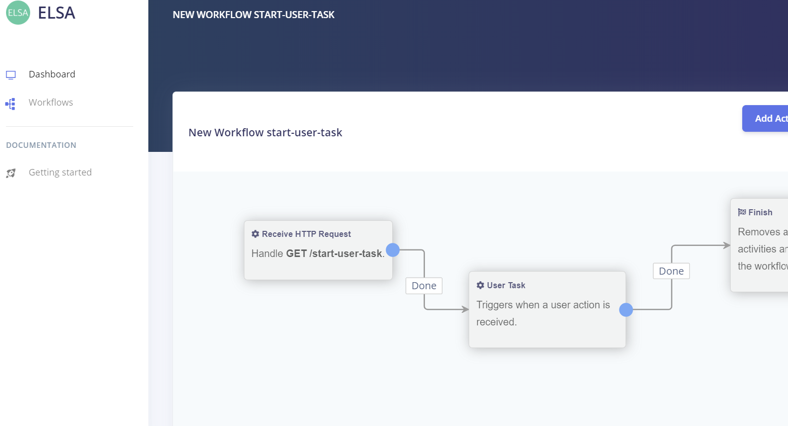 Workflow designer - User task actions not visible as outcome · Issue ...