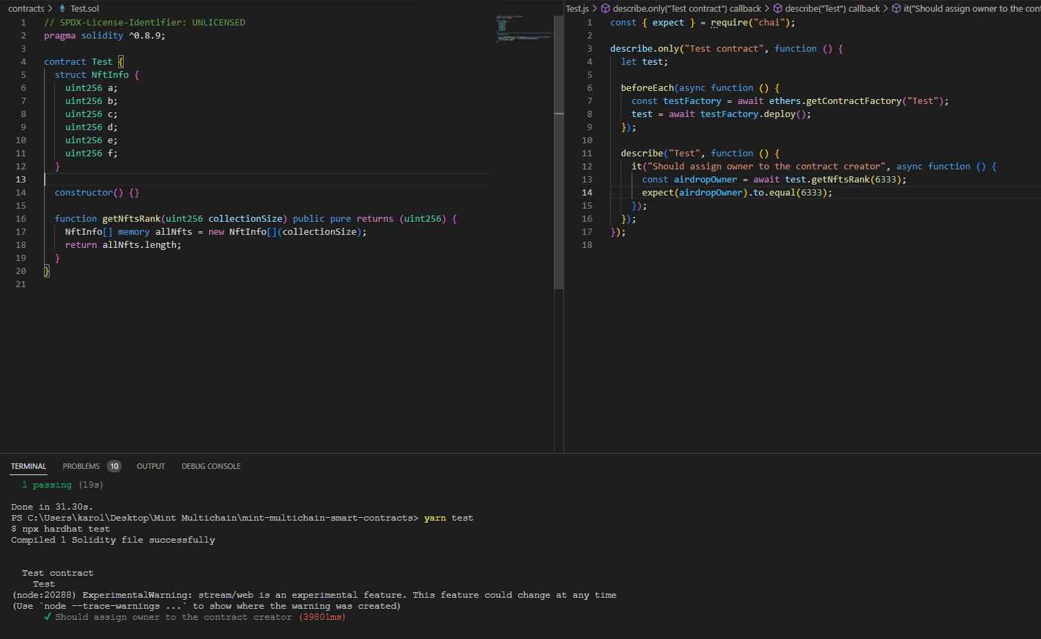 Hardhat is very slow when a large array of structs is created · Issue #3316 · NomicFoundation ...