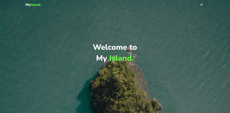 GitHub - pierobassa/Landing-page-My-Island-React-Javascript: First ...