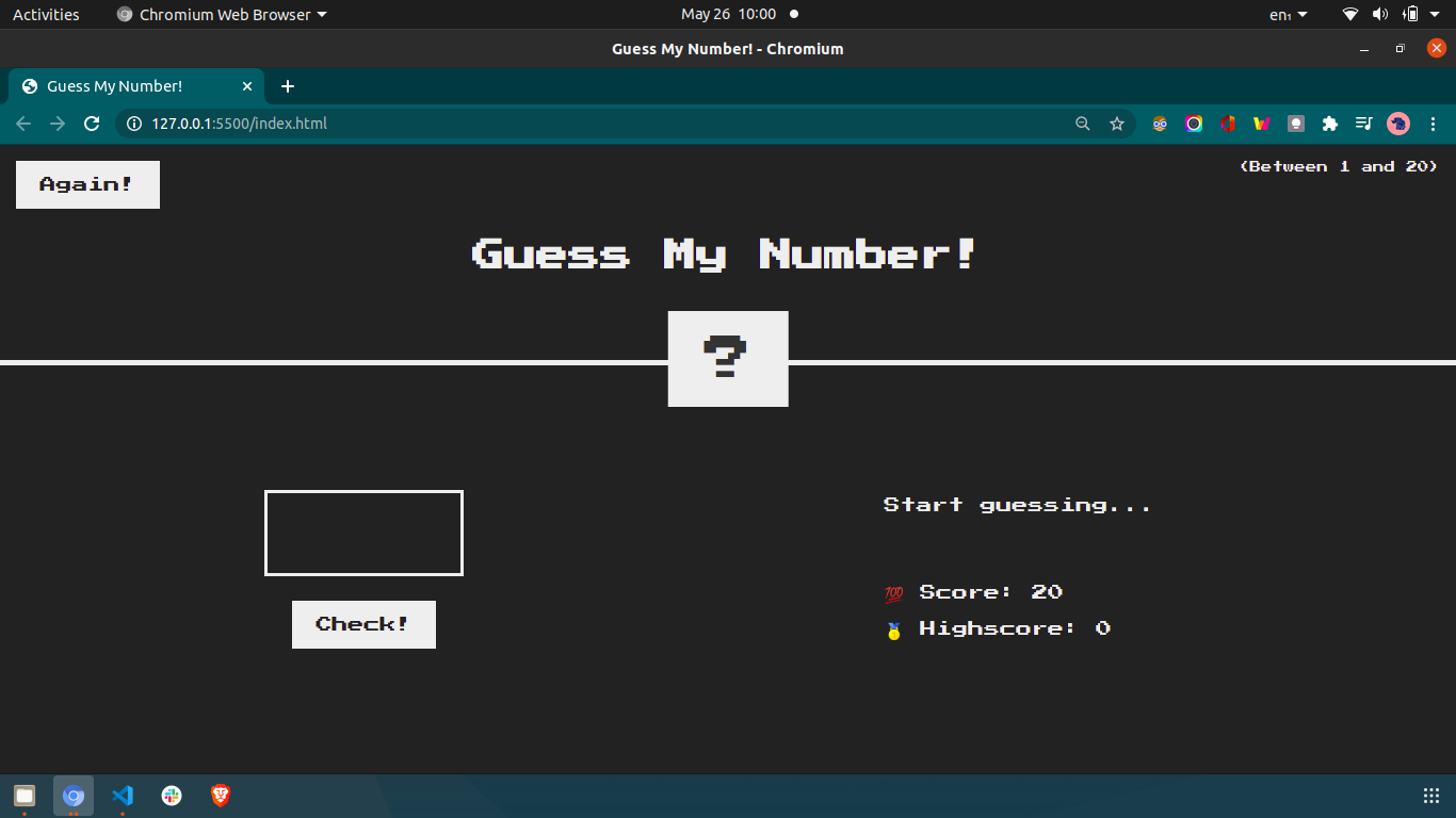 GitHub - Rishabhchauhan30/TheGame-GuessTheNumber: Guess the Number Game