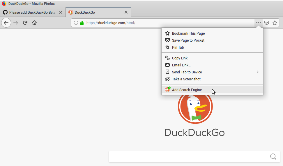 Please add DuckDuckGo Beta to AMO · Issue #258 · duckduckgo/duckduckgo ...