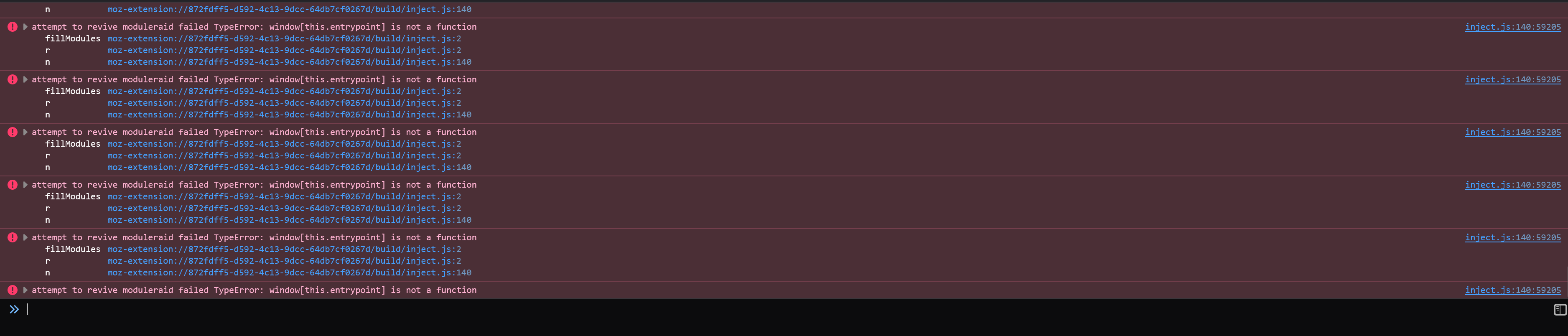 Infinite loading in Firefox Nightly · Issue #141 · dimdenGD ...