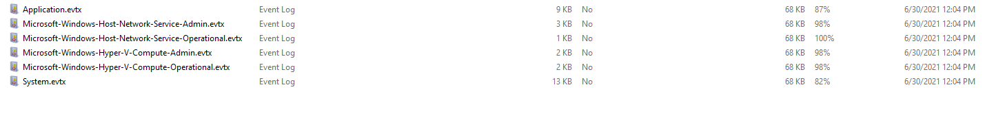 diskinpsector cannot collect any AKS logs from the Windows nodes in one VMSS but it works in ...