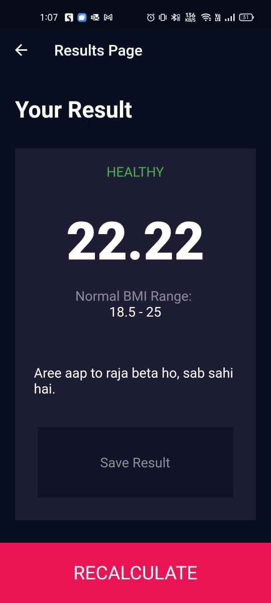 Github Rishabhbajpai2000bmicalculatortwelve Bmi Calculator App A Flutter Based App That
