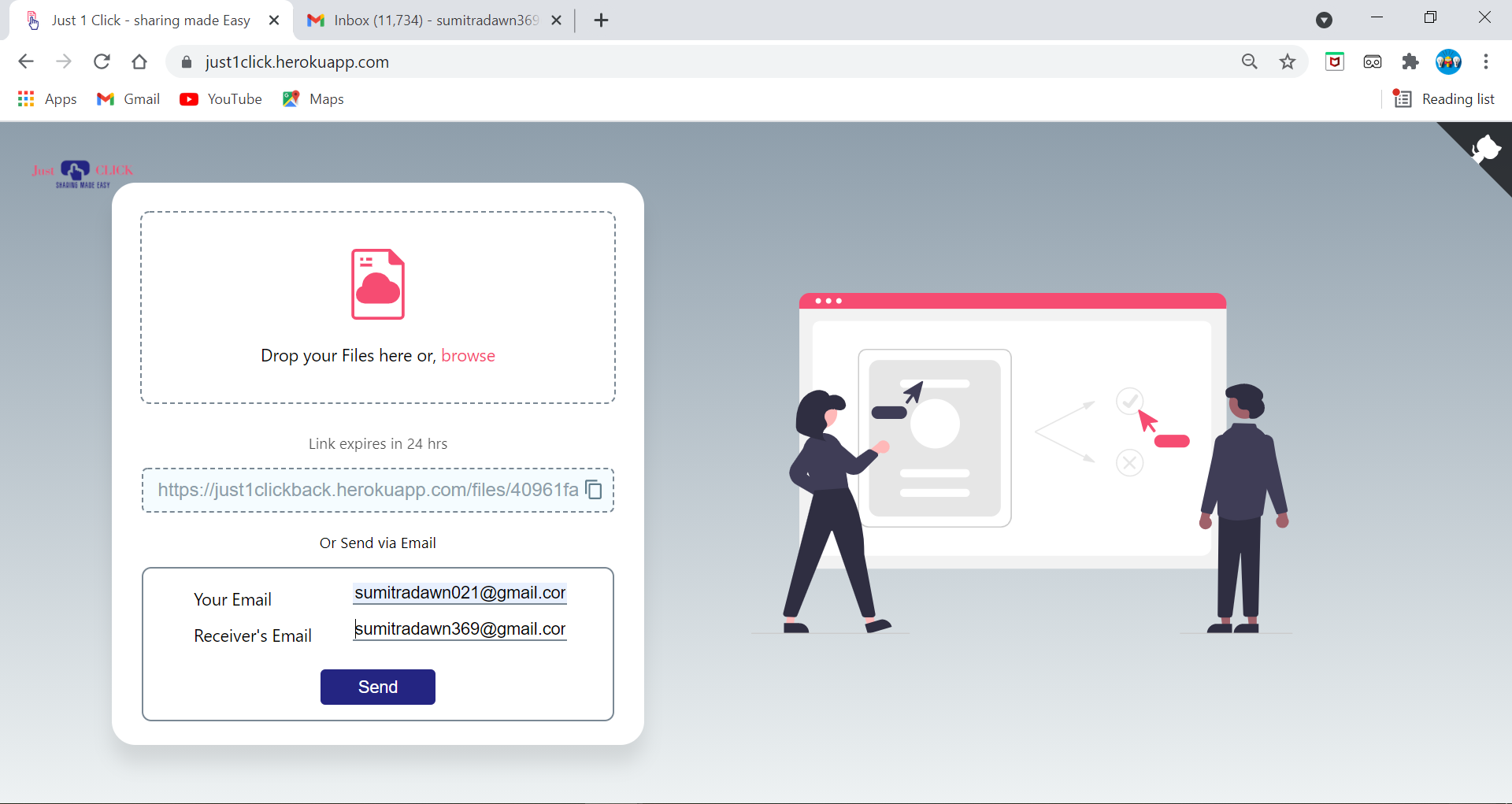 GitHub - SUMITRA021/Just1Click_front
