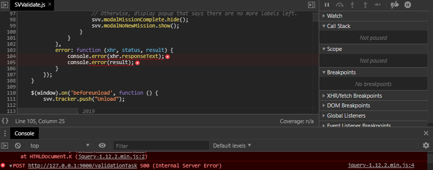 Mobile: Validation completion page crashes on zooming in · Issue #1903 ...