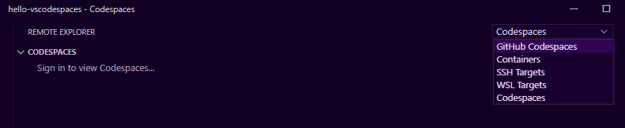 Visual Studio Codespaces extensions is installed but doesn't show up in extension view · Issue ...