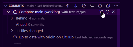 compare: open diff with working by default · Issue #1243 · gitkraken/vscode-gitlens · GitHub