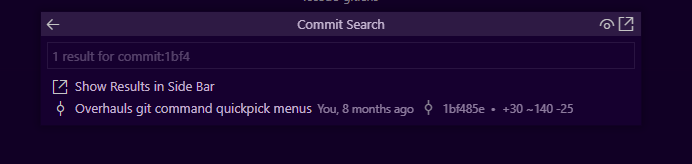Search by commit SHA shouldn't require 7 characters · Issue #1313 ...