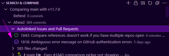 Autolinked issues aren't properly paged when there are too many commits · Issue #1844 ...
