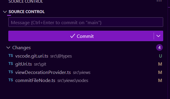 Support setting a badge-only color in file decorations · Issue #182098 · microsoft/vscode · GitHub